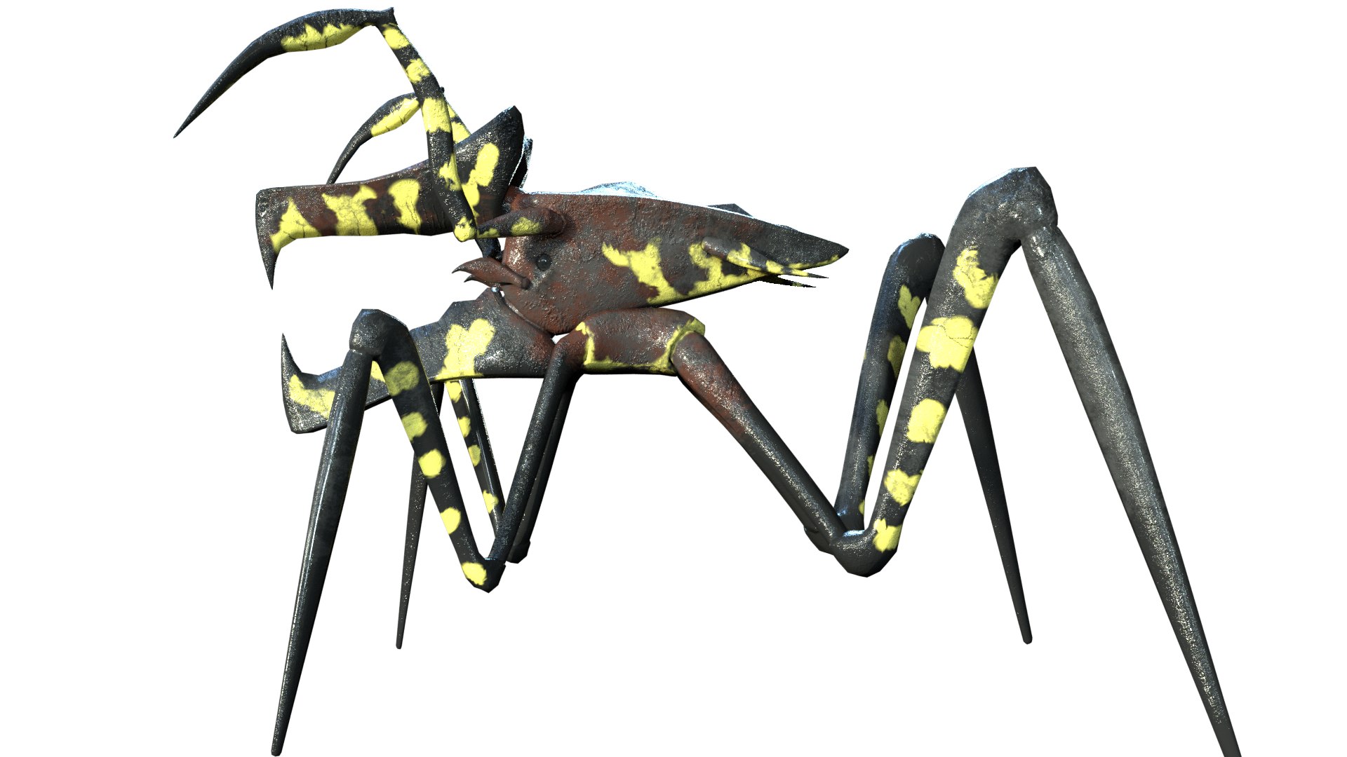 3D Warrior Bug - TurboSquid 2192107