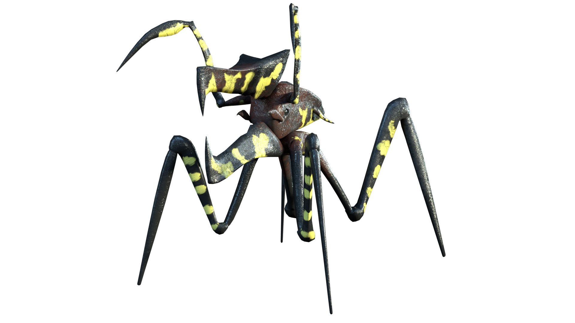 3D Warrior Bug - TurboSquid 2192107