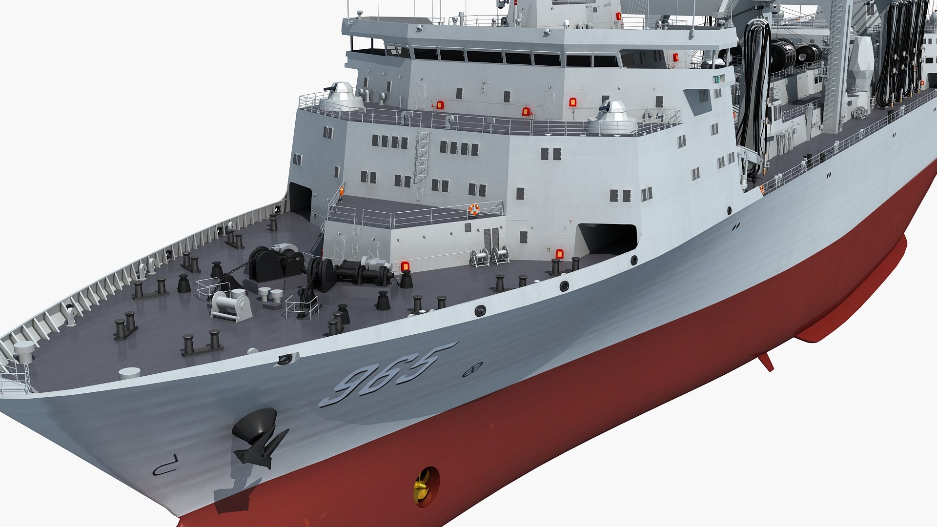 Chinese Navy Type 901 Replenishment Ship 3D - TurboSquid 2183390