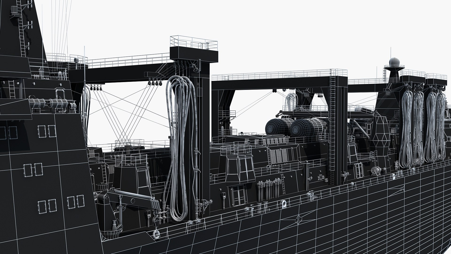 Chinese Navy Type 901 Replenishment Ship 3D - TurboSquid 2183390