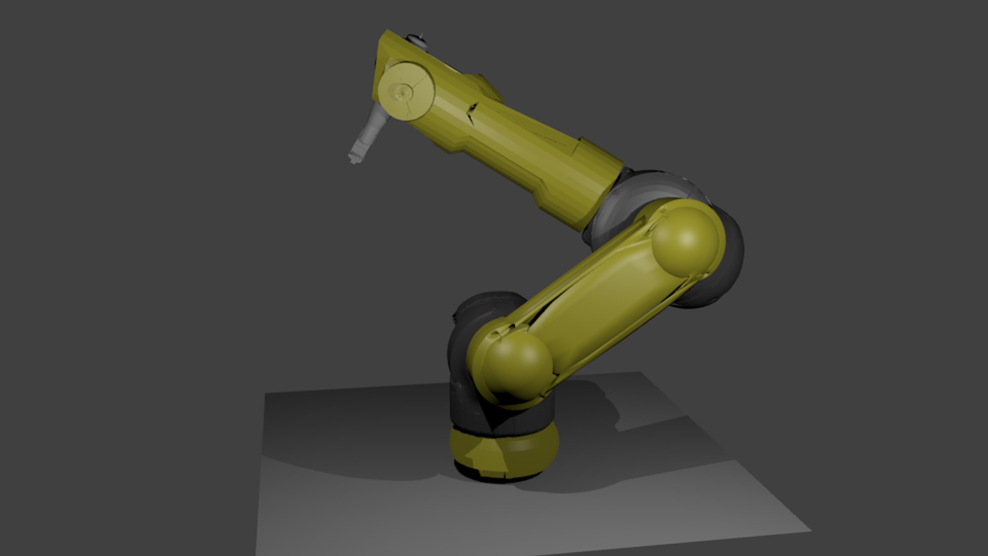Brazo Robotico 3d Model
