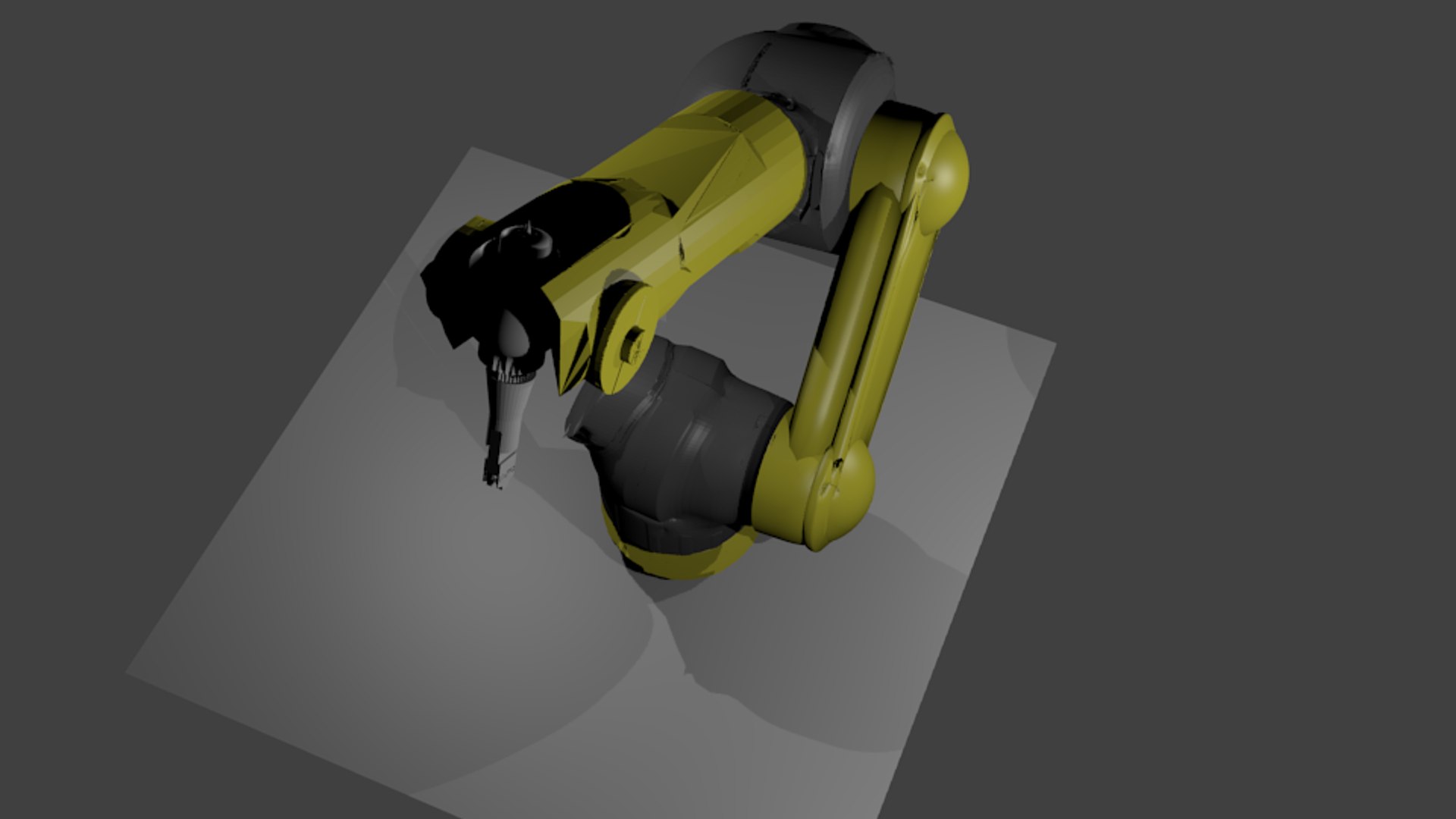 Brazo Robotico 3d Model
