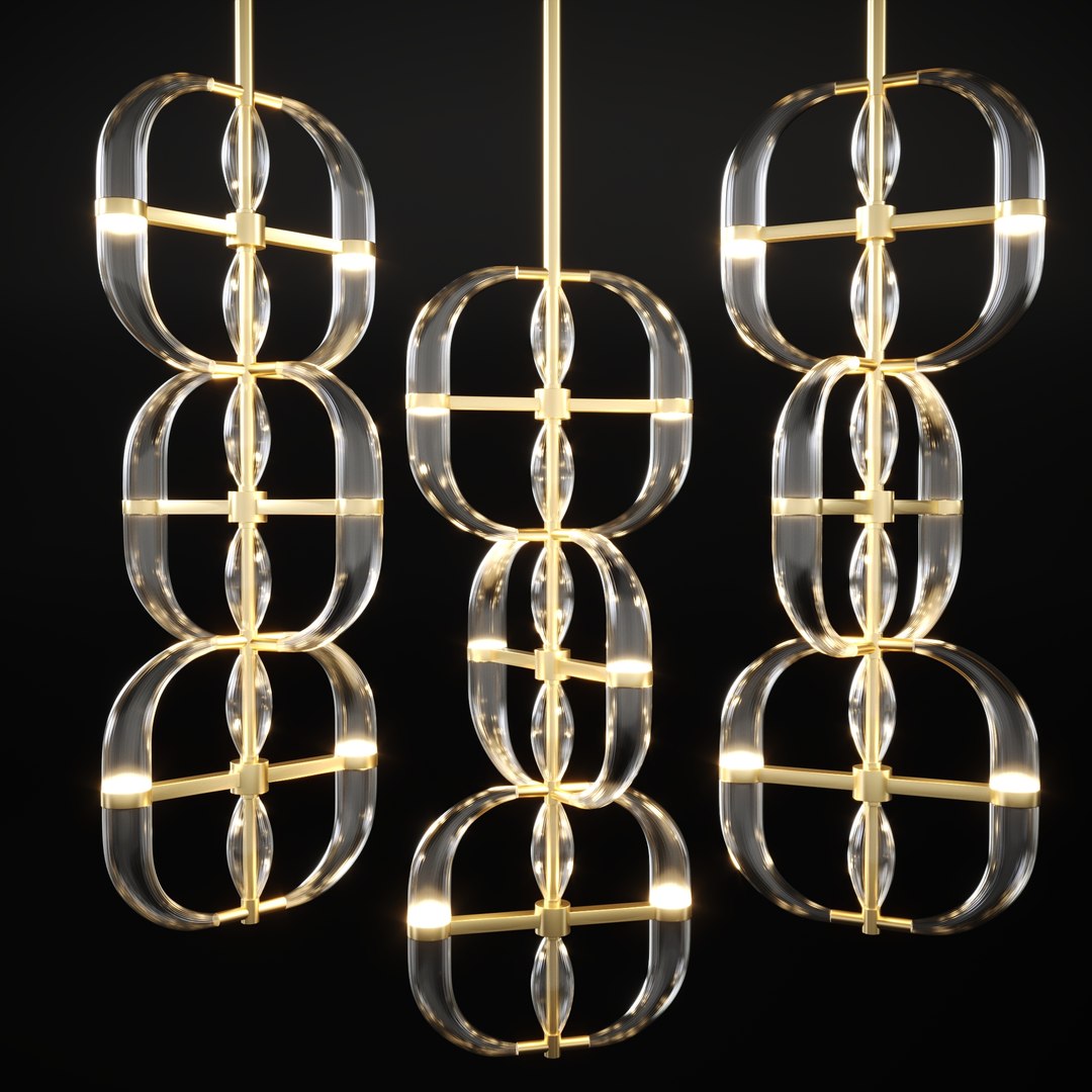 3D Marsden Hanging Light - TurboSquid 1831657