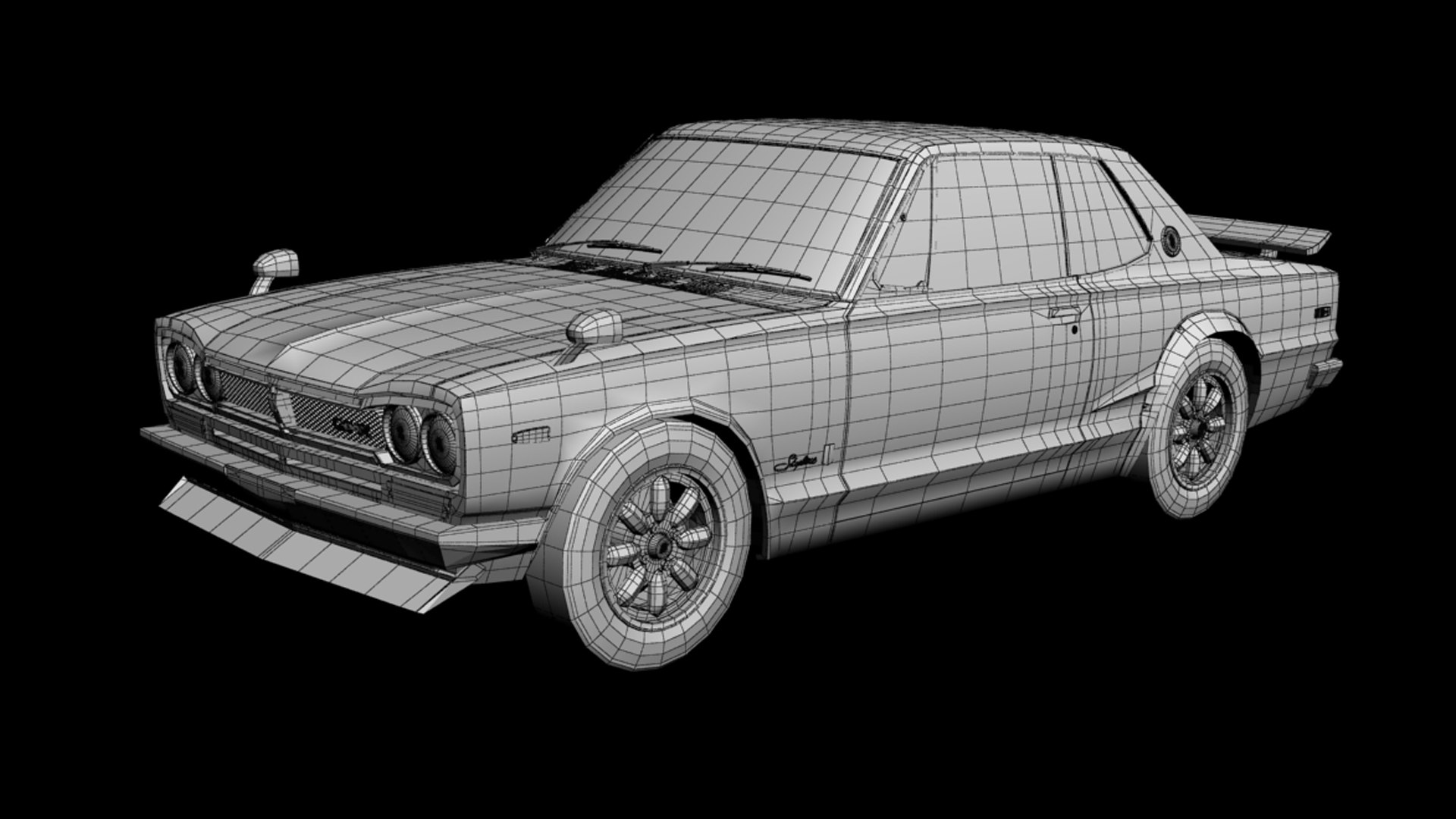 Nissan Skyline GT-R C10 3D Model - TurboSquid 2074298