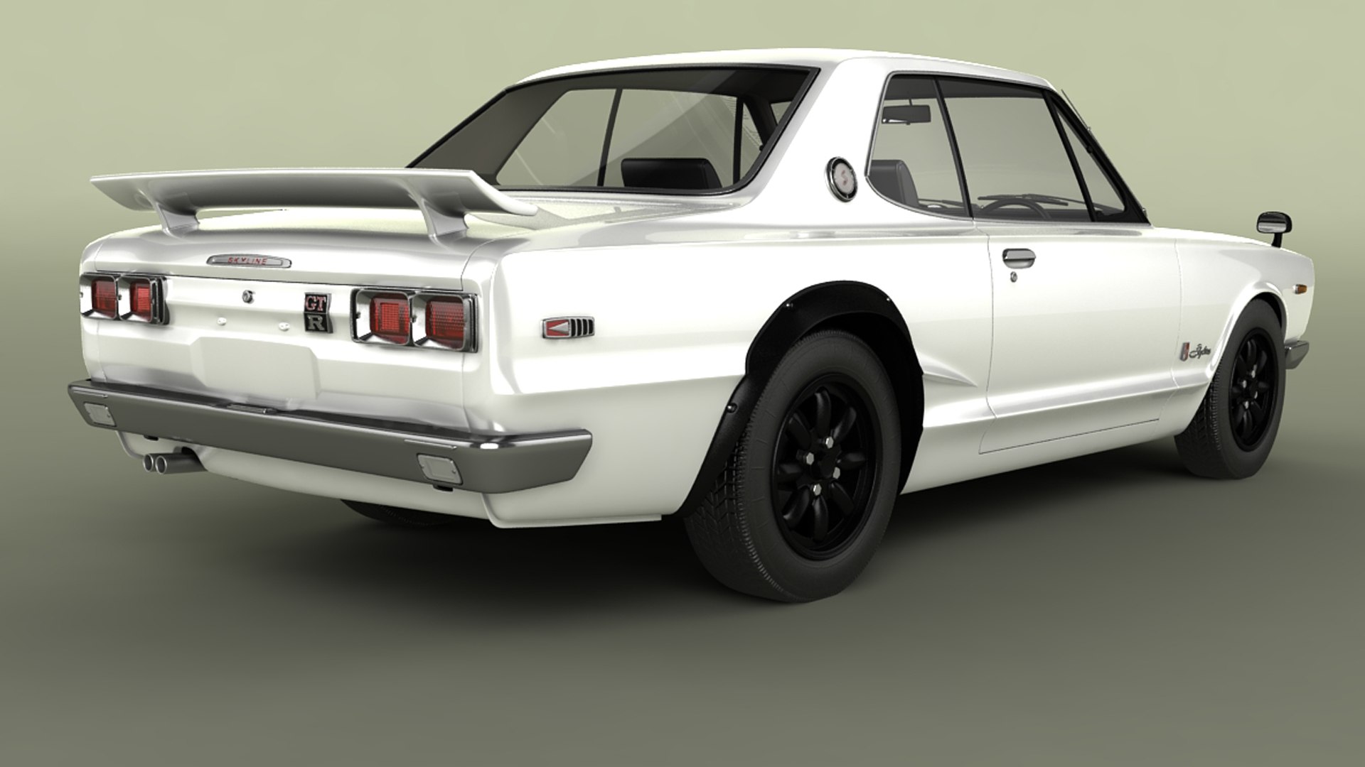 Nissan Skyline GT-R C10 3D Model - TurboSquid 2074298