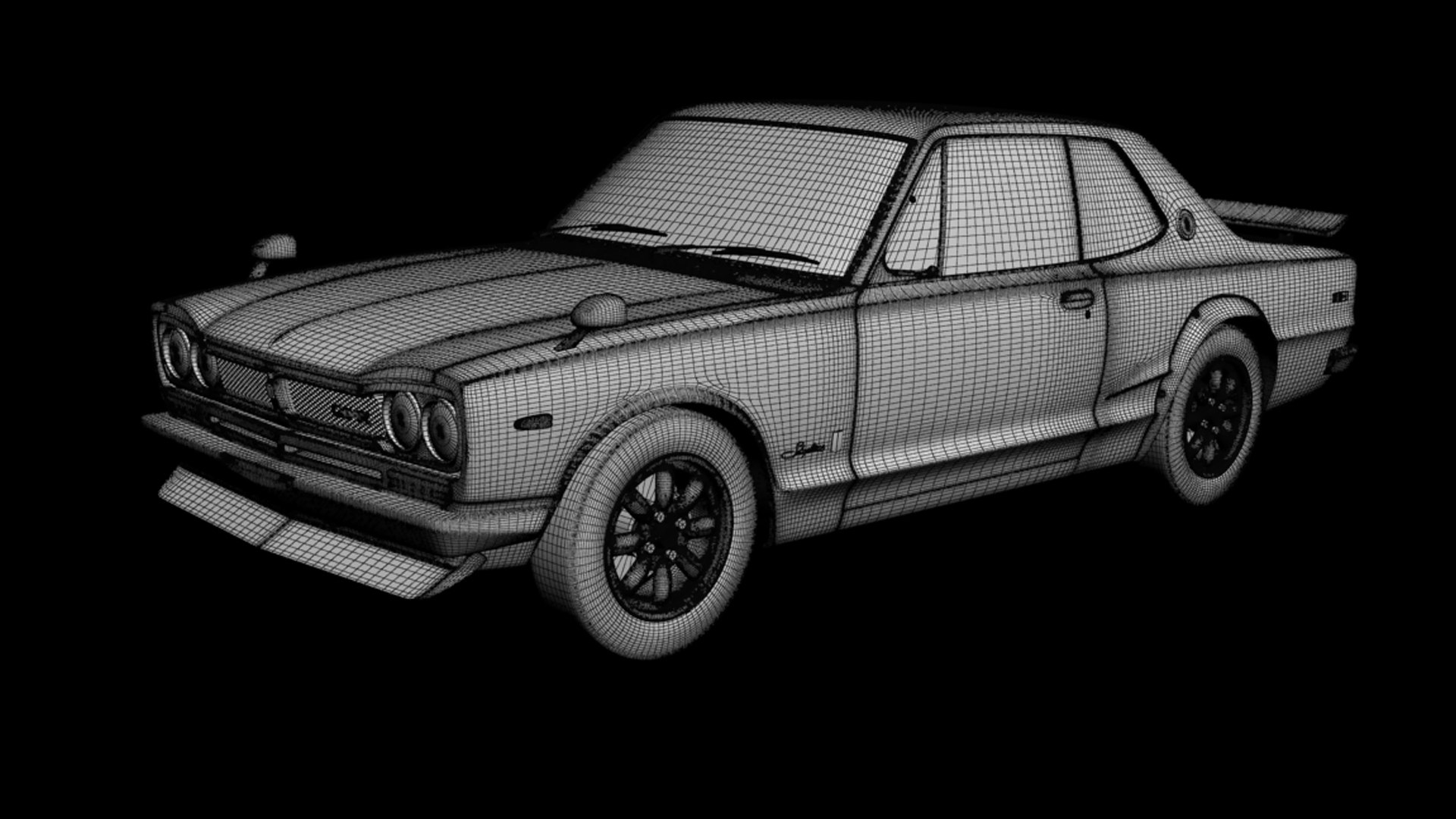 Nissan Skyline GT-R C10 3D Model - TurboSquid 2074298