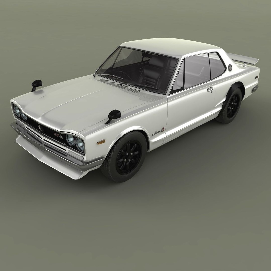 Nissan Skyline GT-R C10 3D Model - TurboSquid 2074298