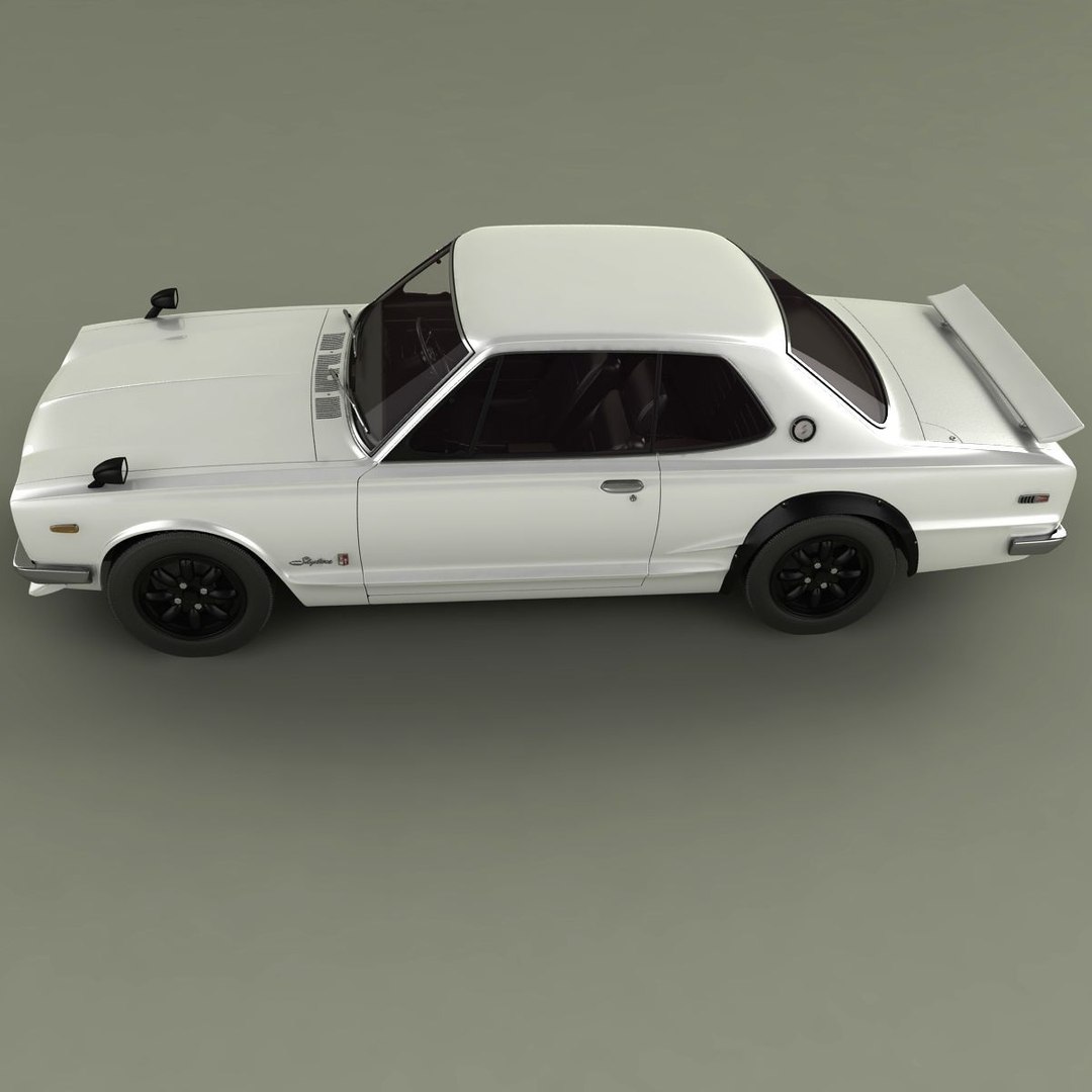 Nissan Skyline GT-R C10 3D Model - TurboSquid 2074298