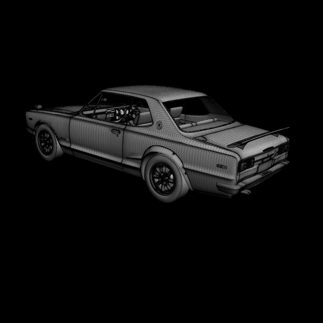 Nissan Skyline GT-R C10 3D Model - TurboSquid 2074298