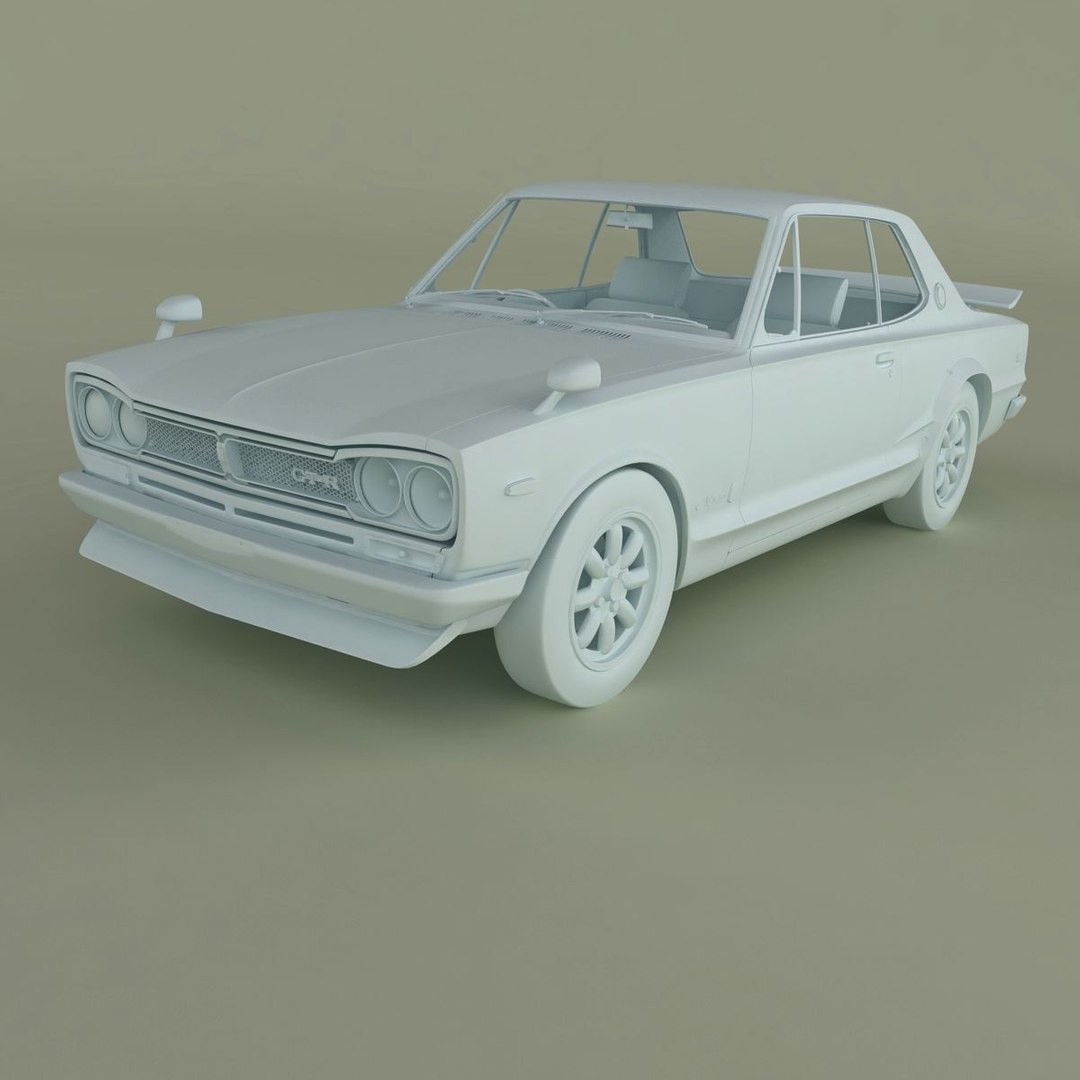 Nissan Skyline GT-R C10 3D Model - TurboSquid 2074298