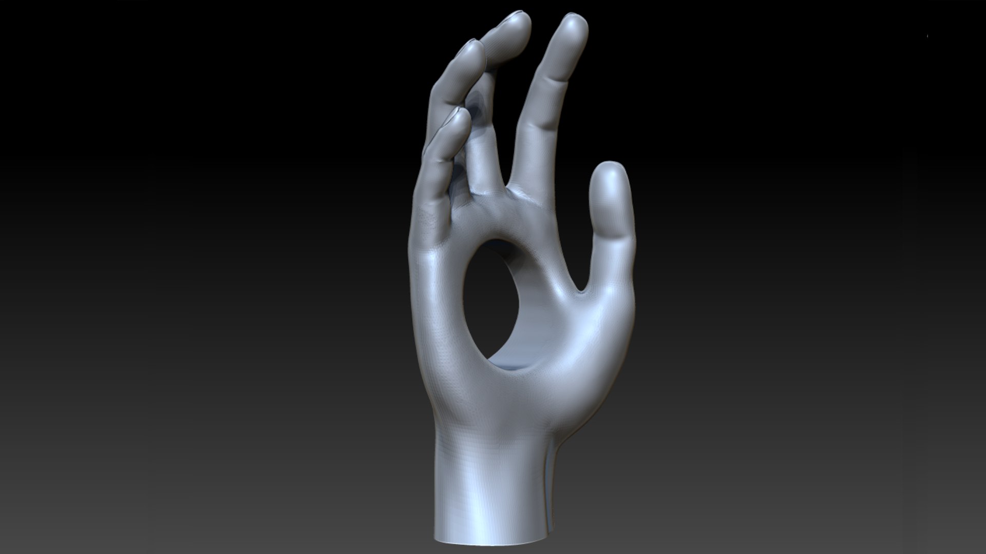 3D Model Hand With Hole - TurboSquid 2212344