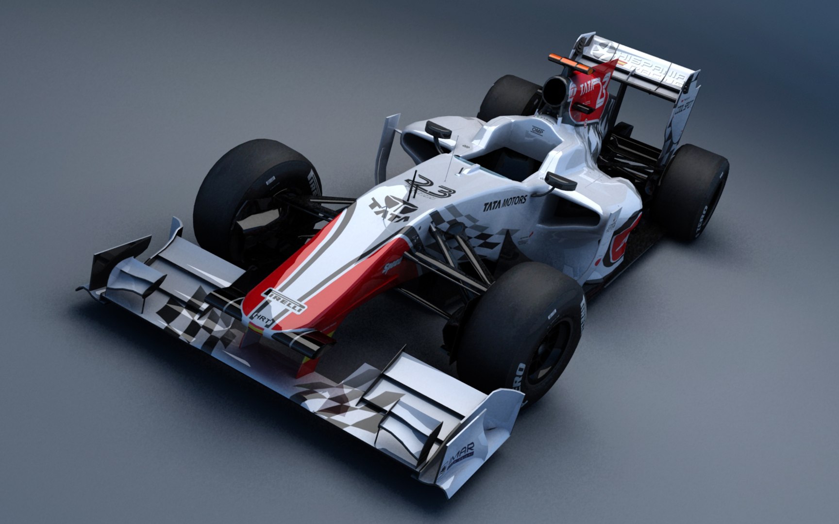 3d 2011 Hispania Hrt F111