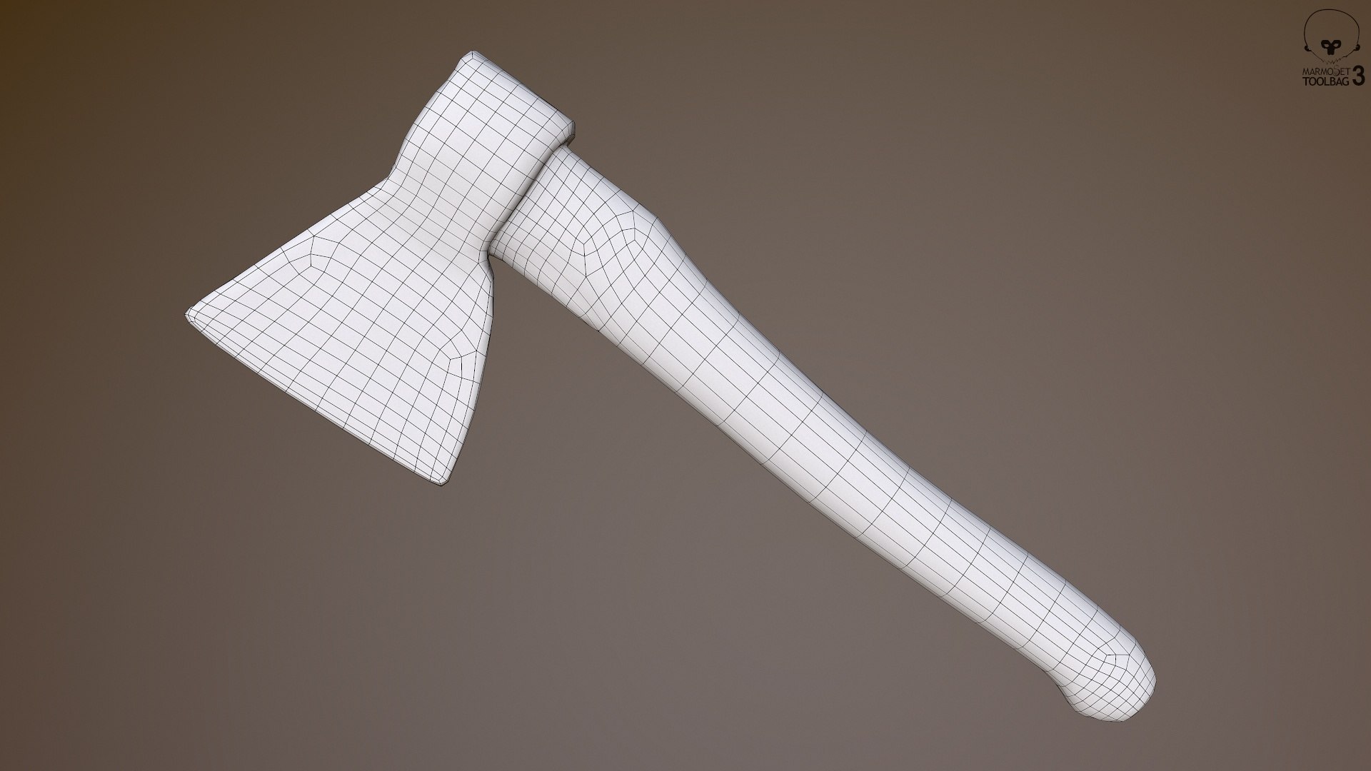 3D Model Old Axe Game Ready PBR Metallic - TurboSquid 2382714