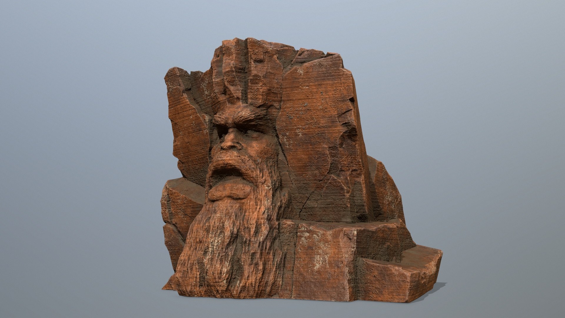 Mountain Face 3D Model - TurboSquid 2218156