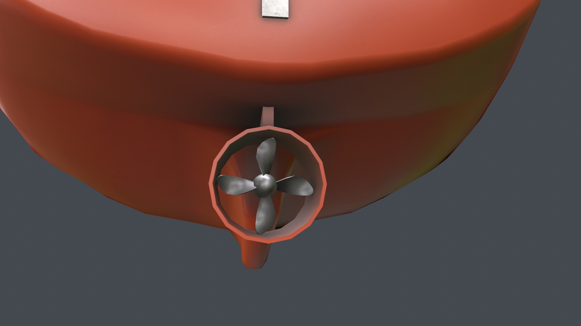 Orange rescue ship 3D - TurboSquid 1682403