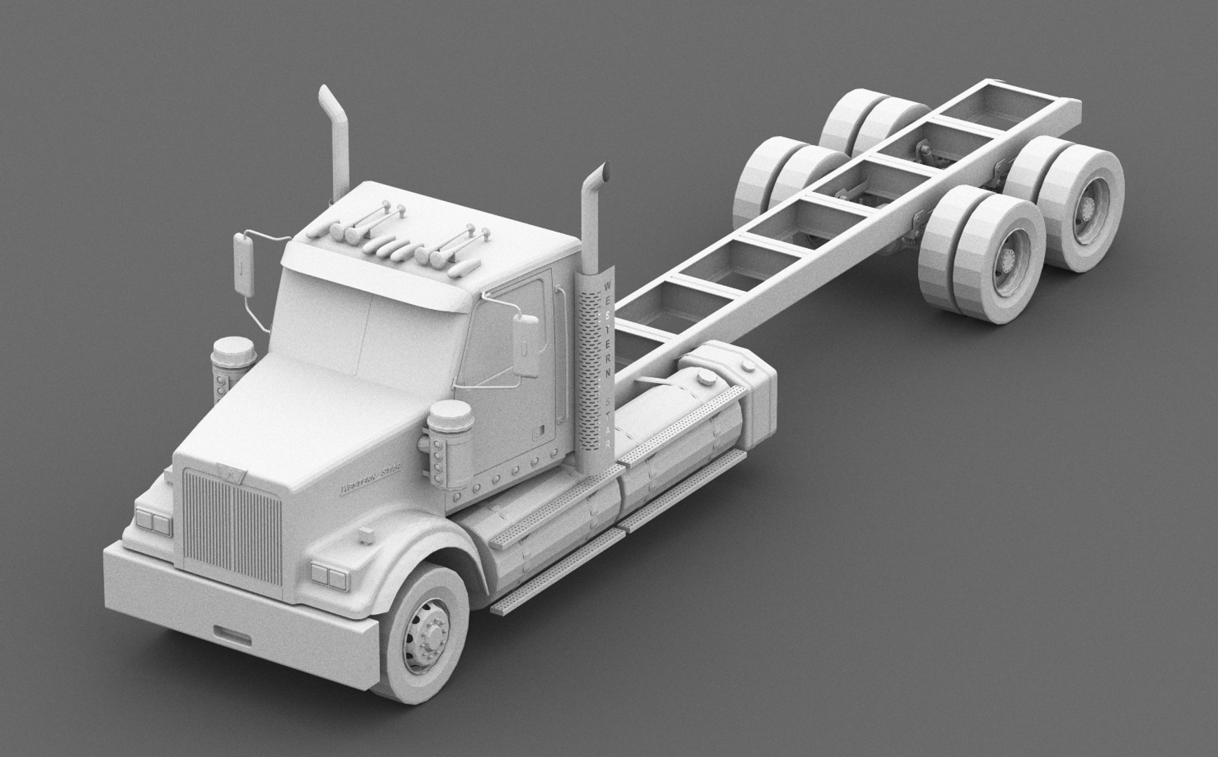 Truck Lorry Commercial 3D Model - TurboSquid 1272126