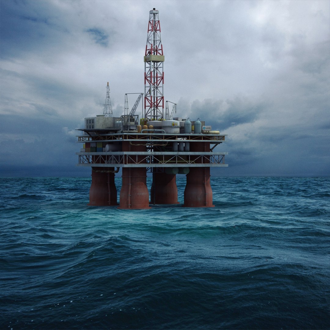 3ds Offshore Oil Platform