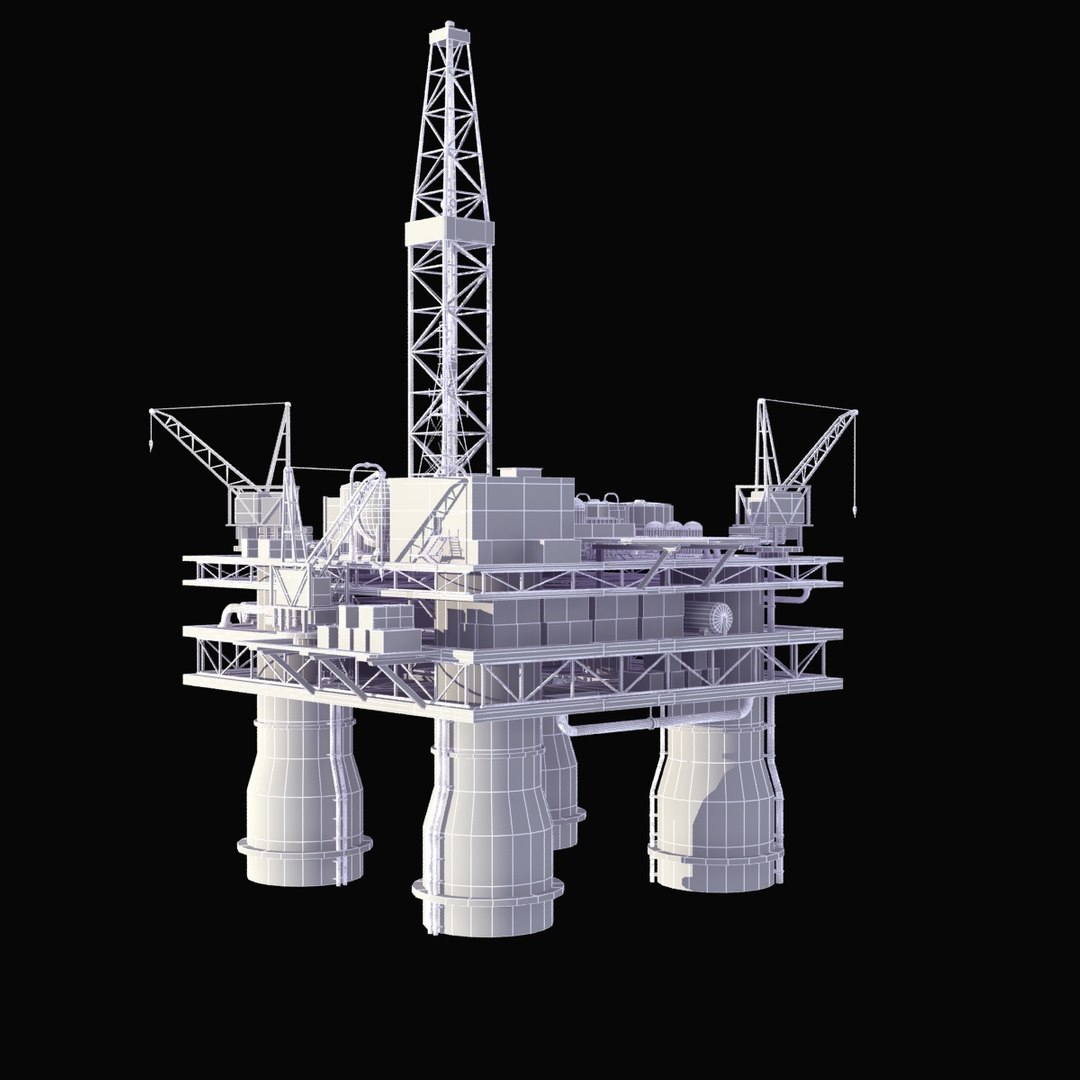3ds Offshore Oil Platform