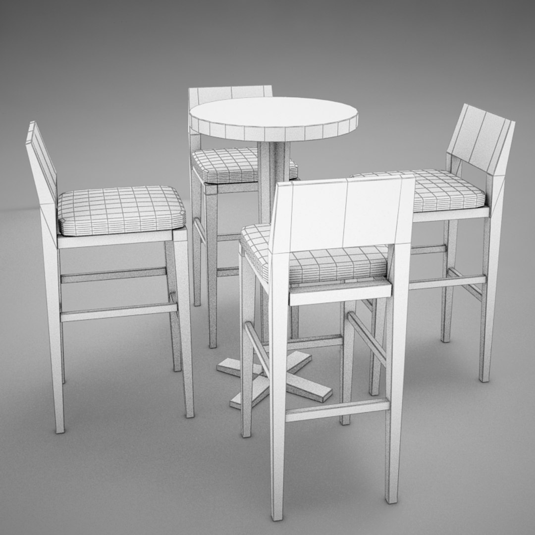 3d table model