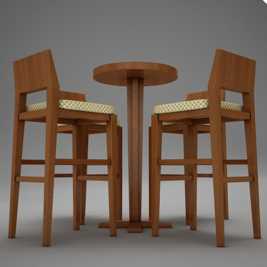 3d table model