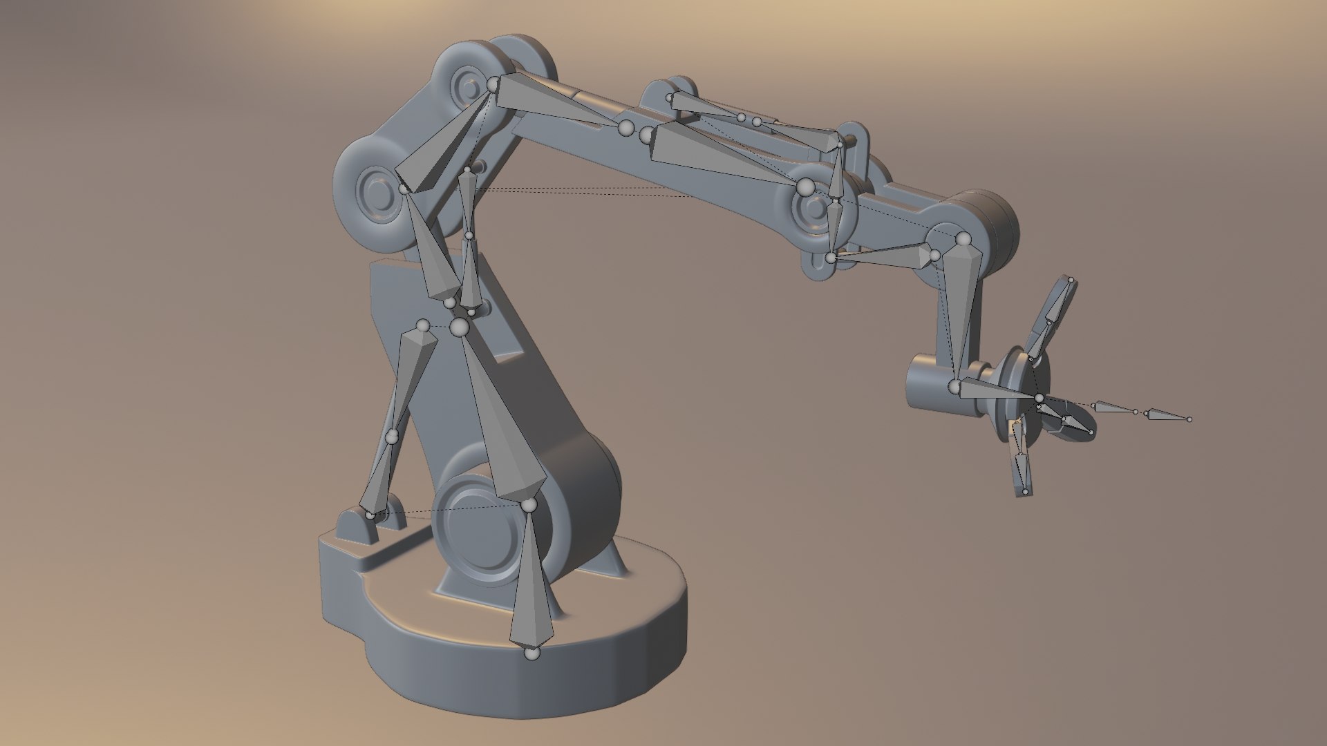 3D Industrial Robotic Arm Model - TurboSquid 1991349
