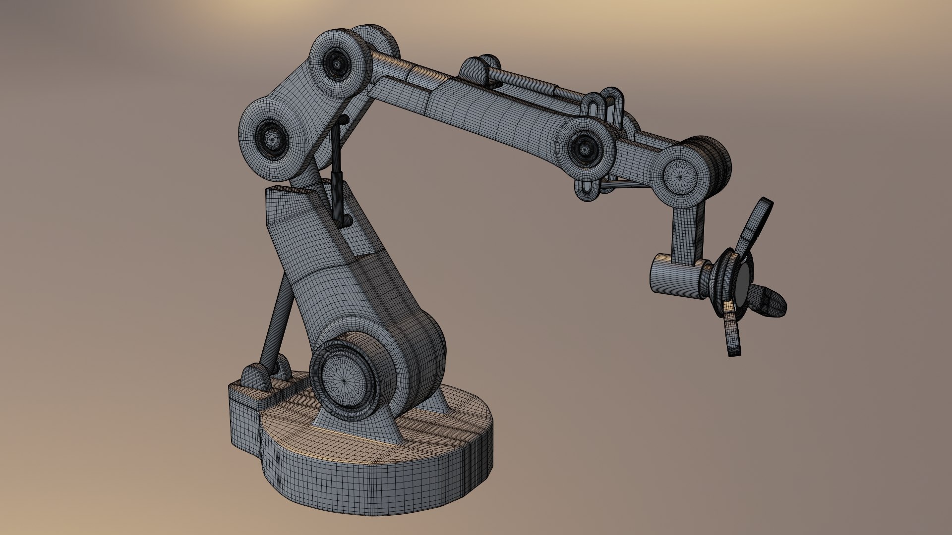 3D Industrial Robotic Arm Model - TurboSquid 1991349