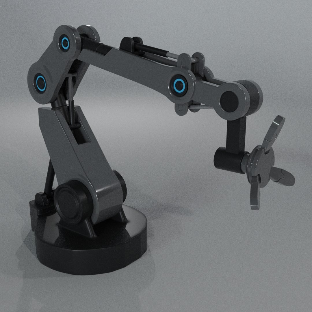 3D Industrial Robotic Arm Model - TurboSquid 1991349