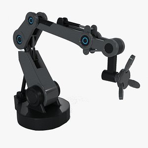 Robotic Arm Blender Models for Download | TurboSquid