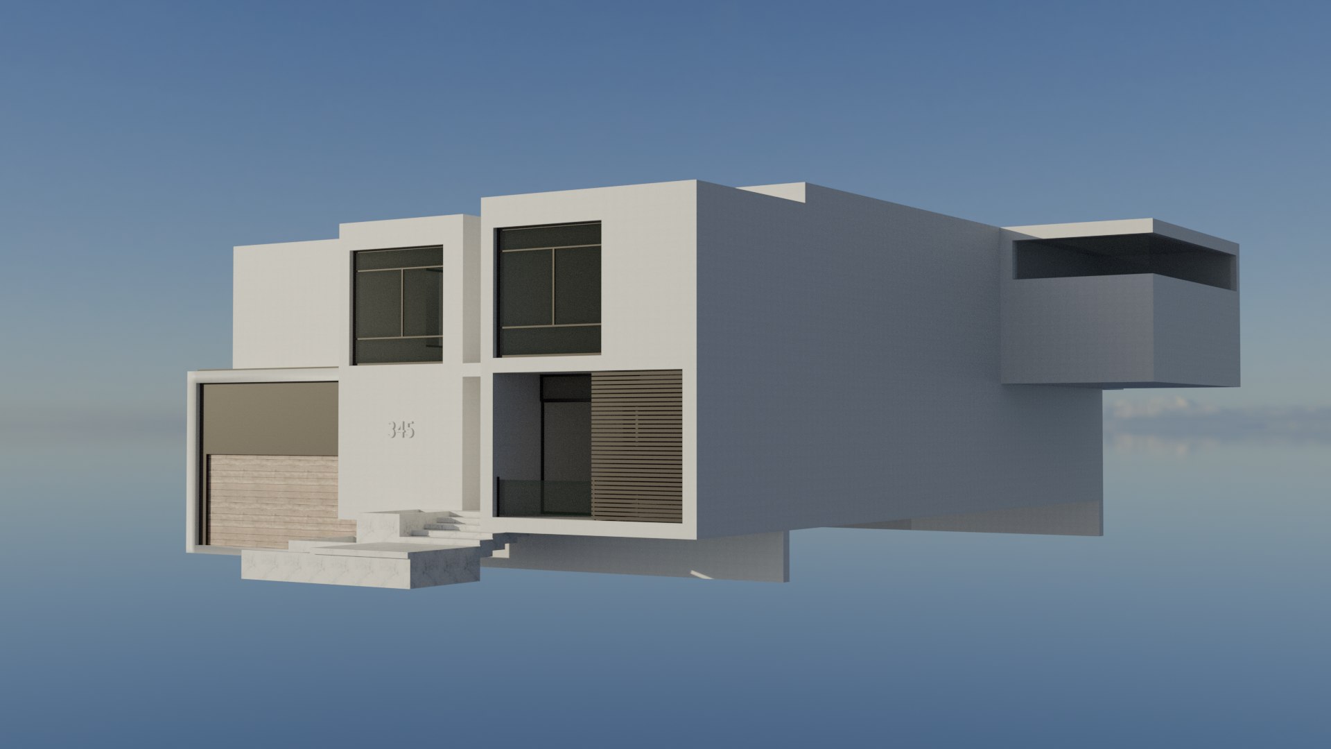 3D Modern House - TurboSquid 2212597