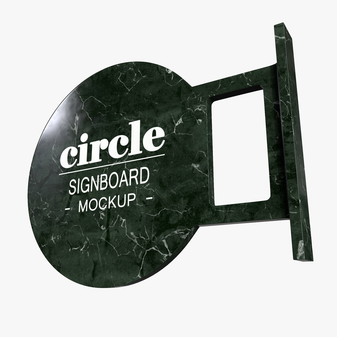 Signboard 3D Model - TurboSquid 2045864