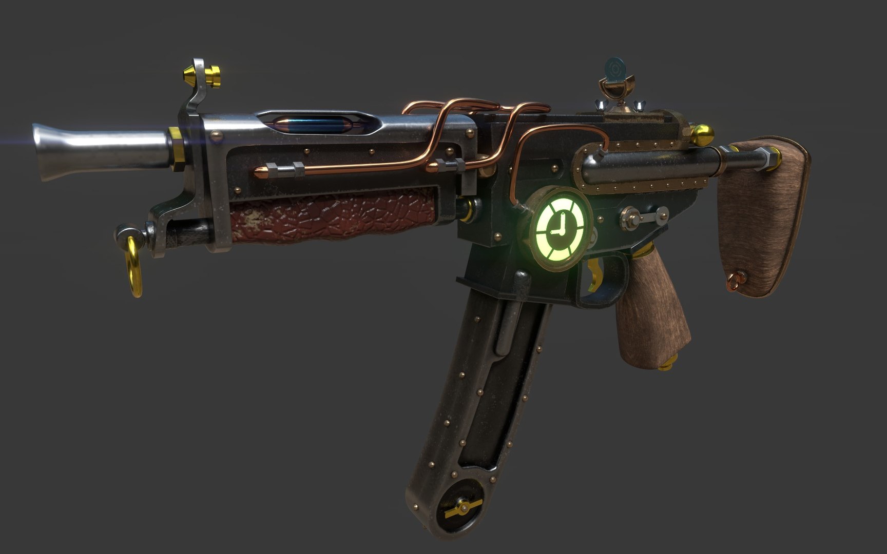 modèle 3D de science-fiction AK 47 - TurboSquid 1981264