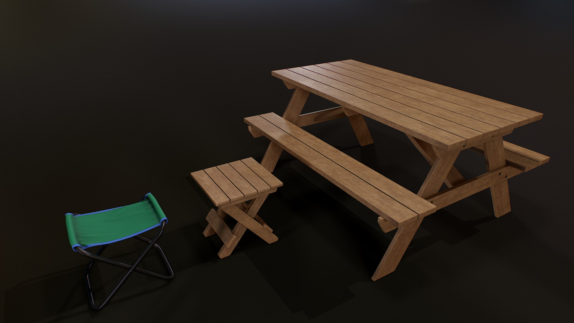 Furniture Table Food 3D Model - TurboSquid 1595867