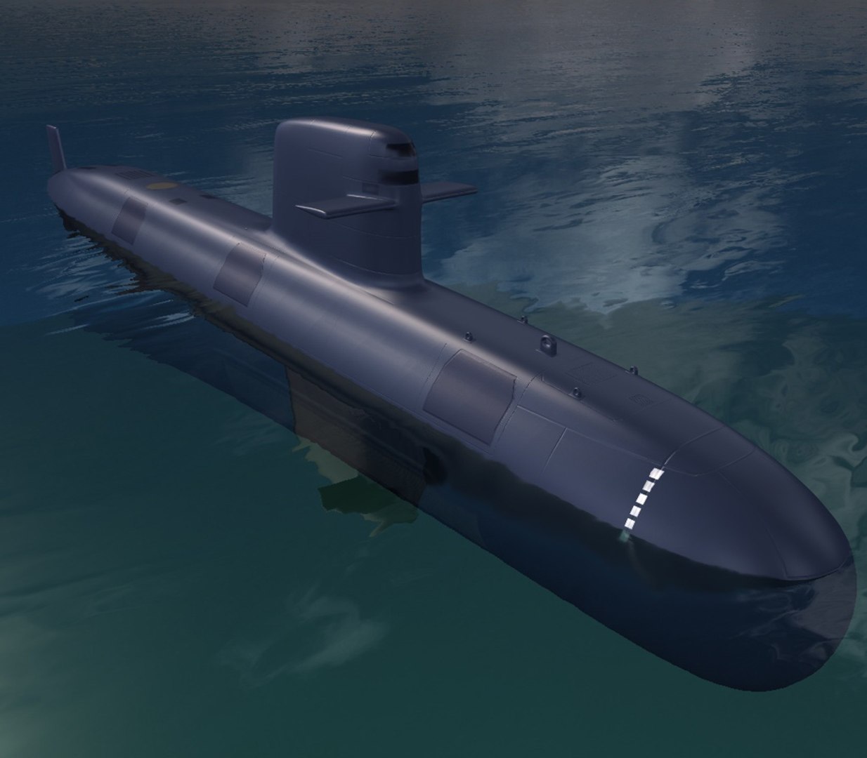 3D sub submarine - TurboSquid 1233697