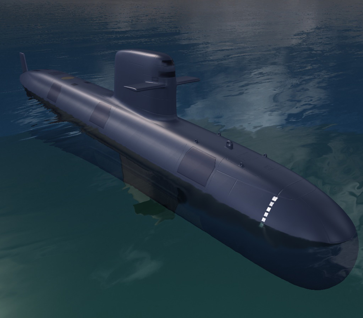 3D sub submarine - TurboSquid 1233697