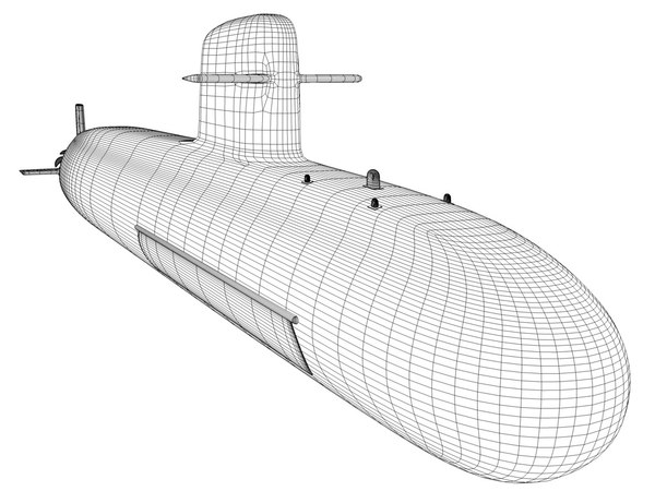 3D sub submarine - TurboSquid 1233697