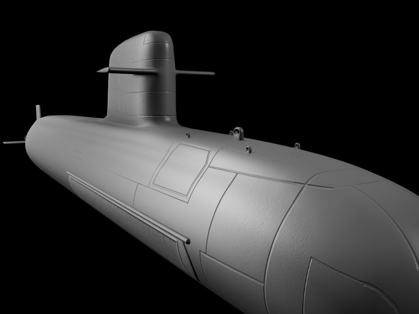 3D sub submarine - TurboSquid 1233697