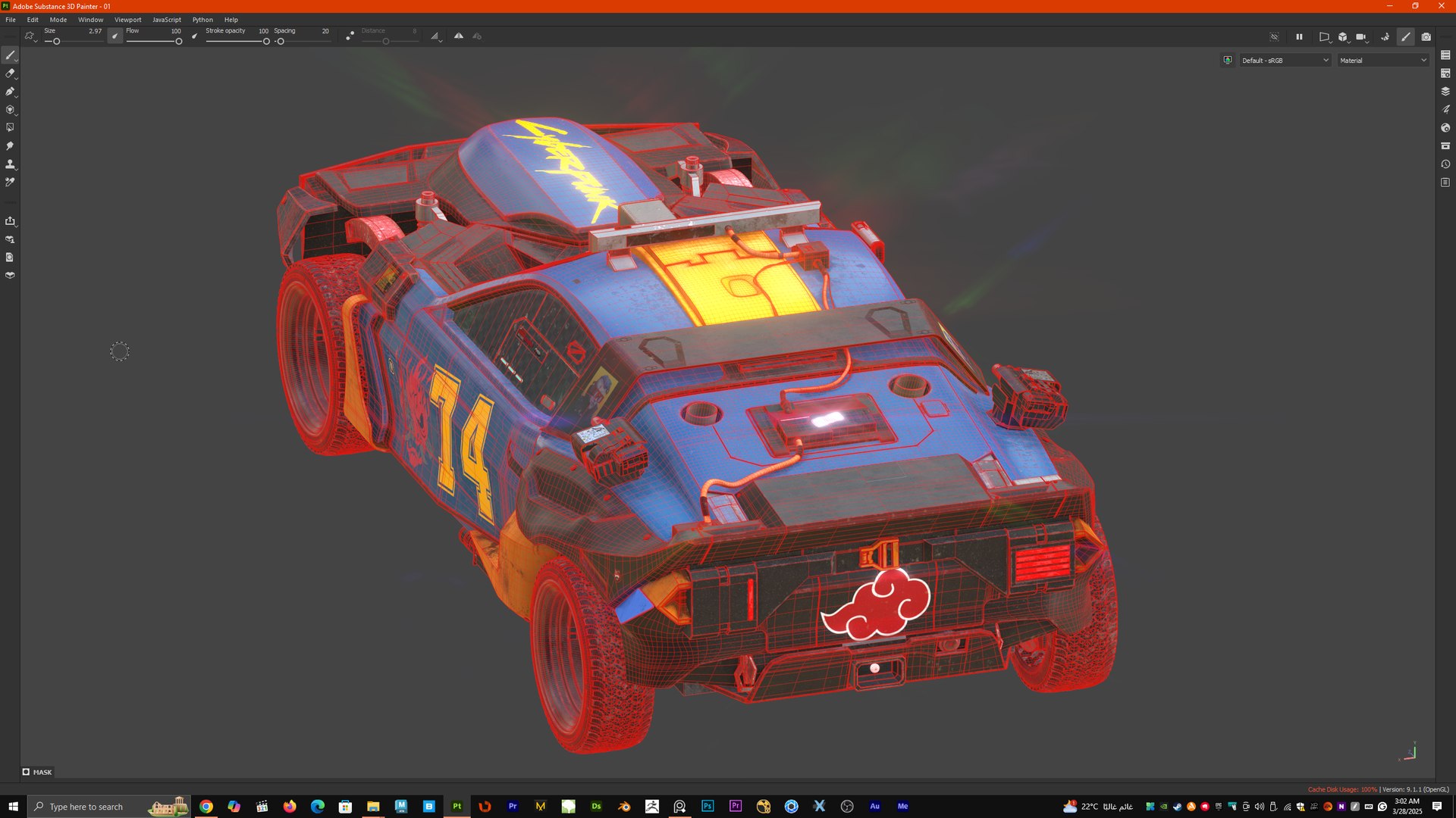 3D Cyberpunk Type 66 Wingate 3D Model - TurboSquid 2383849