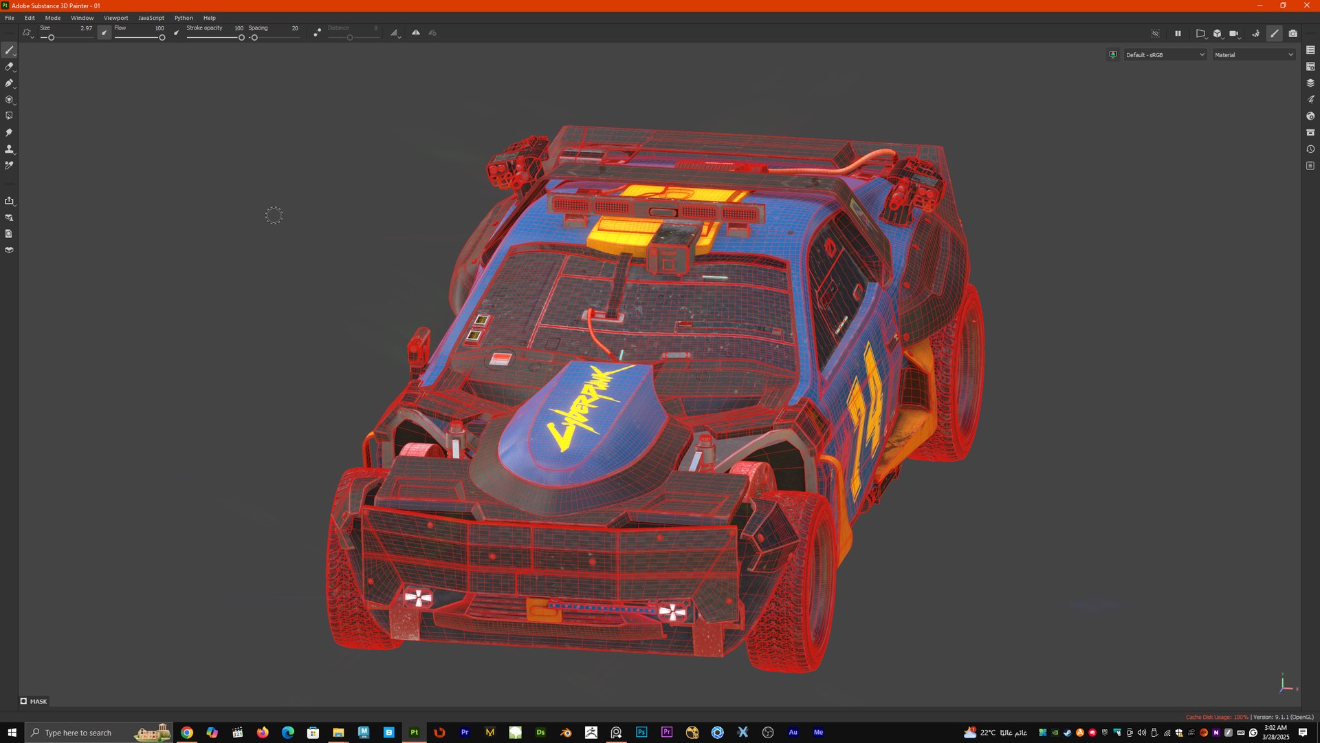 3D Cyberpunk Type 66 Wingate 3D Model - TurboSquid 2383849