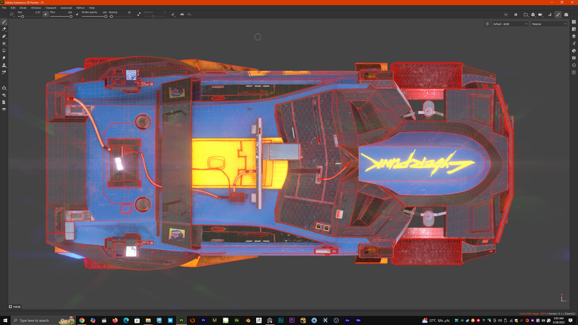 3D Cyberpunk Type 66 Wingate 3D Model - TurboSquid 2383849