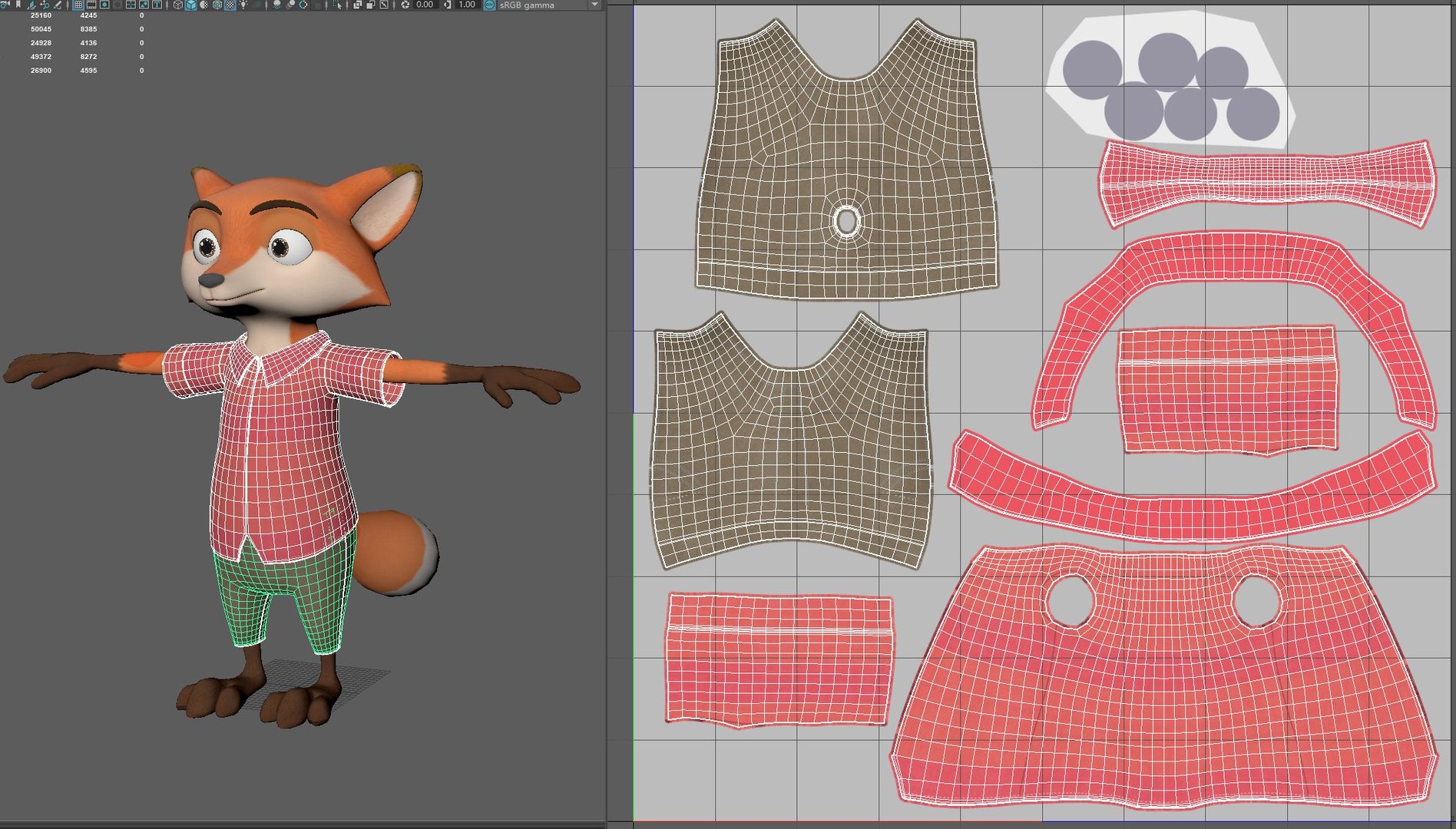 Cartoon Fox 3D Model - TurboSquid 2309543