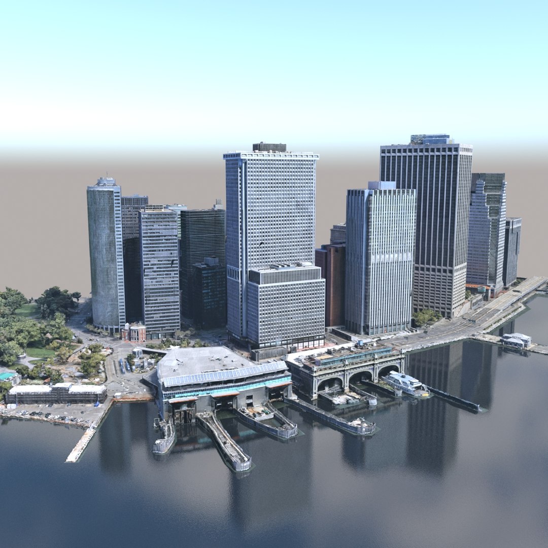 3D Lower Manhattan Year 2021 Part01 - TurboSquid 1800254