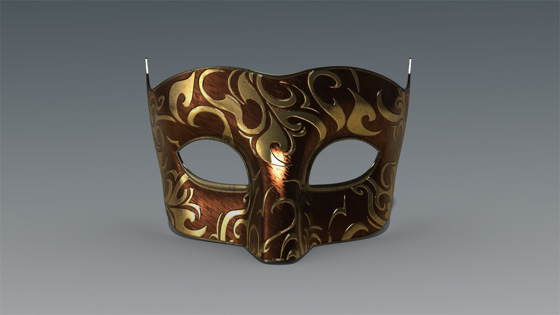 Low-poly Mask 3D Model - TurboSquid 1637174
