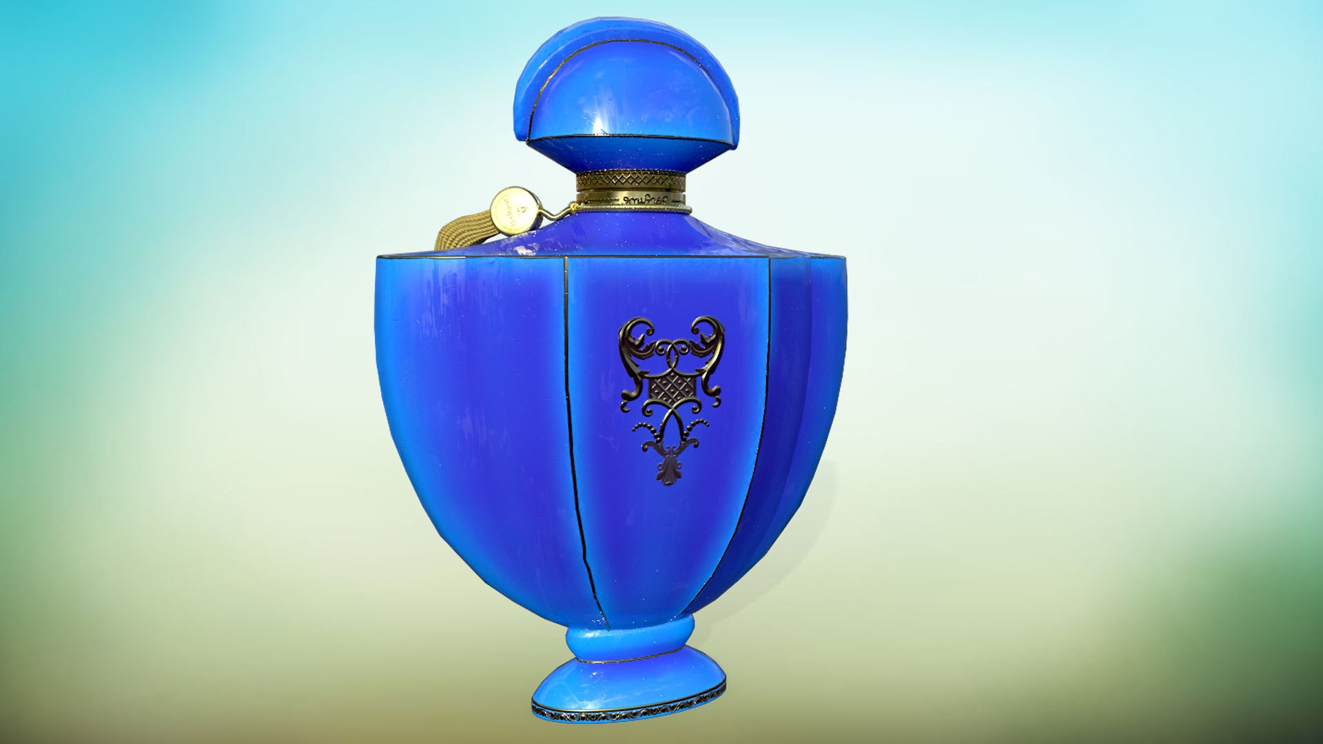 Vintage Perfume Bottle Game Ready Low-poly 3D Model - TurboSquid 2061024