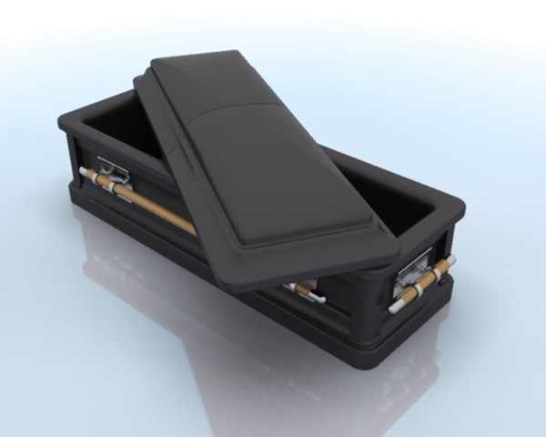 3ds max casket funeral