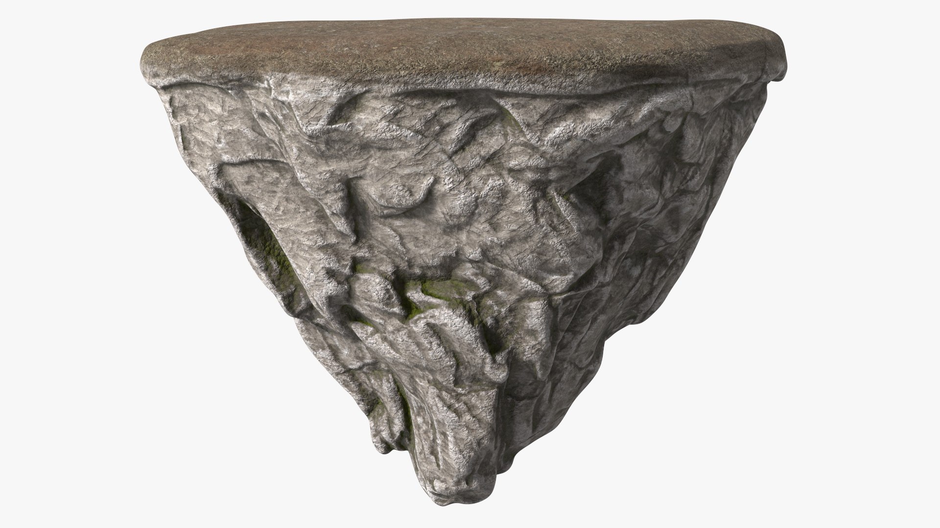 3D Round Rock Island - TurboSquid 1835871