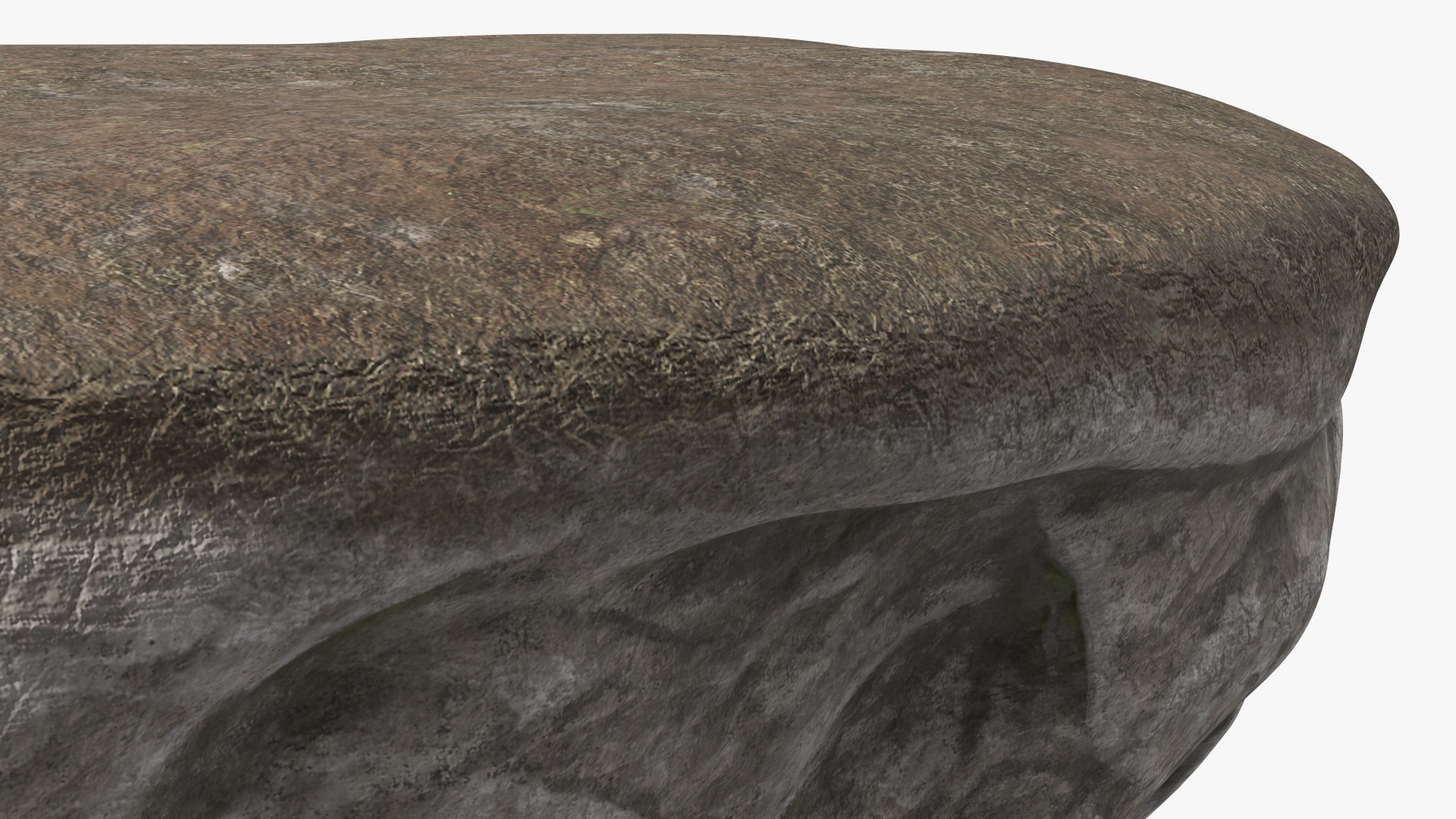 3D Round Rock Island - TurboSquid 1835871