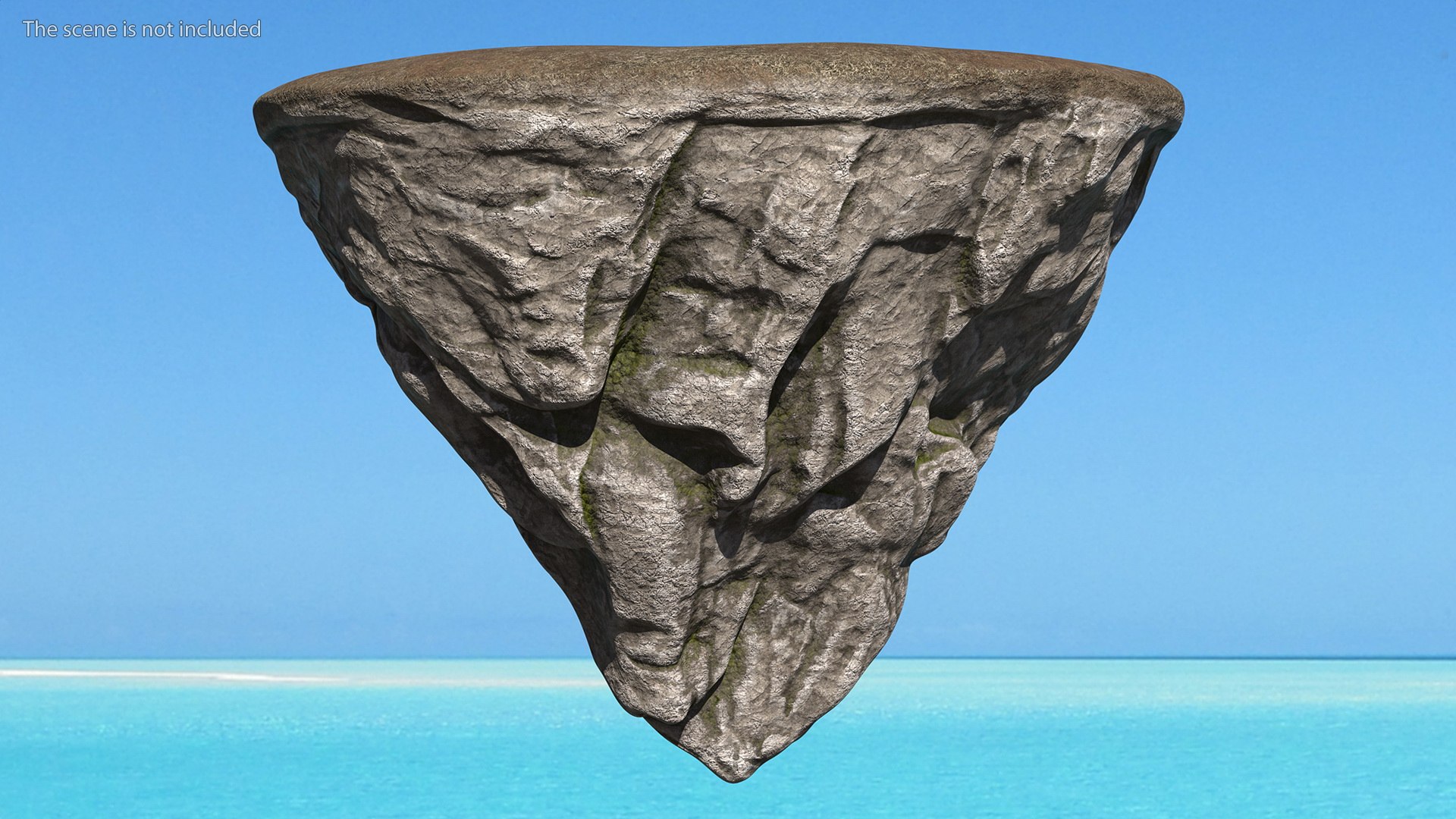3D Round Rock Island - TurboSquid 1835871