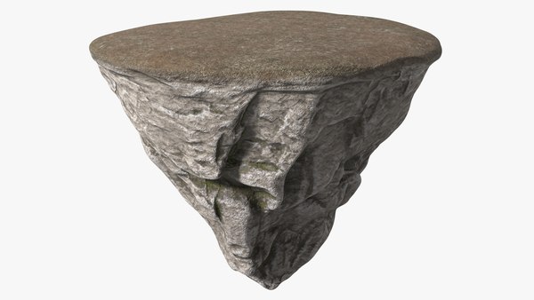 3D Round Rock Island - TurboSquid 1835871