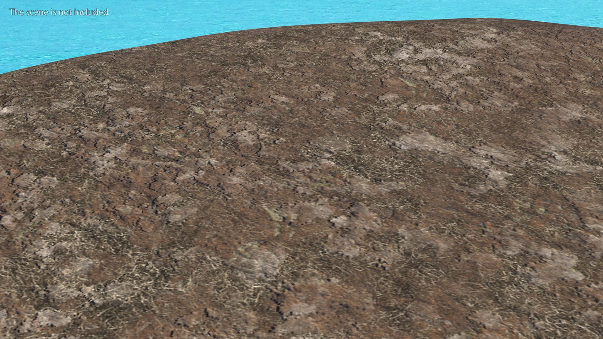 3D Round Rock Island - TurboSquid 1835871