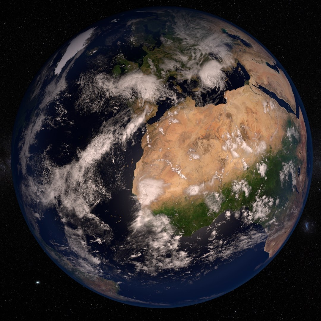 Planet Earth 32k C4d